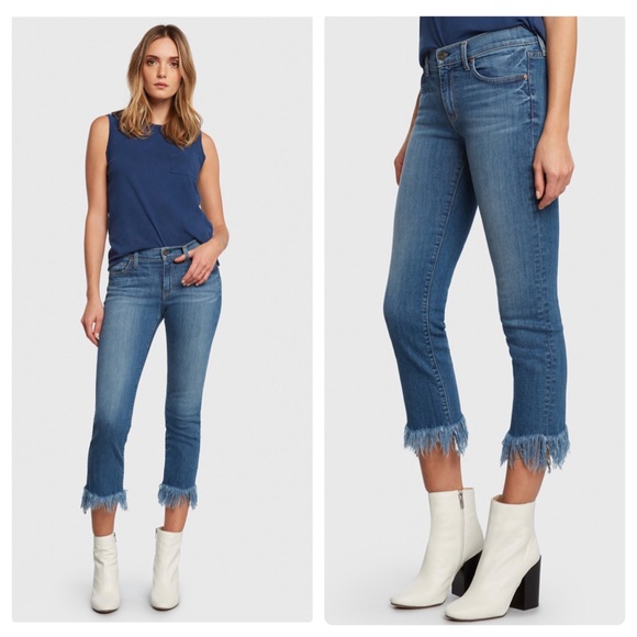 Principle Denim | Jeans | Principle Denim The Optimist Mid Rise Crop ...